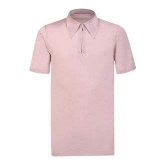 Maison Margiela Polo Shirt - - Tops - Damen - Rosa - M