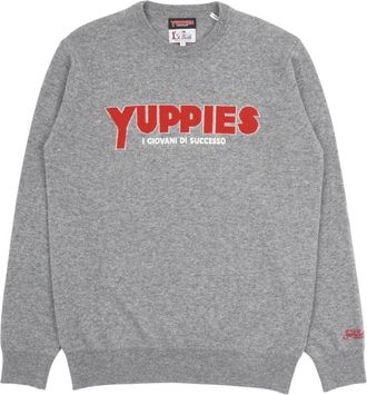 Saint Barth Homme, Pulls, Gris, Taille: XL Heron Light Sweater