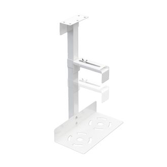 Generico CPU-Schreibtisch: Einstellbar unter dem Desktop-PC, robuster Rahmen zur Wandmontage, flexible Breite, langlebige Montage