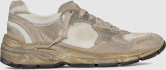 Golden Goose Baskets Running Dad Beige/White/Platinum, Exclusivit&eacute; Lulli