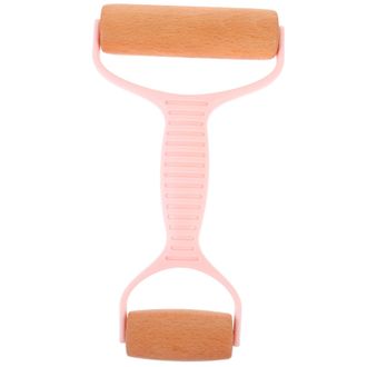 Cabilock 1st&uuml;ck Baking Double Ends Teigroller F&uuml;r Gleichm&auml;&szlig;ige Pizza Und Geb&auml;ck Und Kunststoffkonstruktion Mit Komfortablem Griff F&uuml;r K&uuml;che Rosa