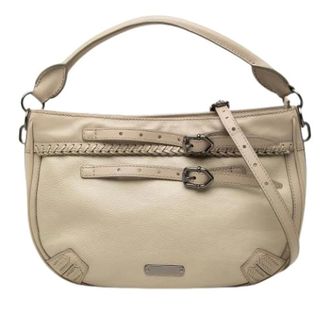 Burberry Sac port&eacute; &eacute;paule Pre-owned - Femme - Pre-owned - Beige - Taille: ONE Size
