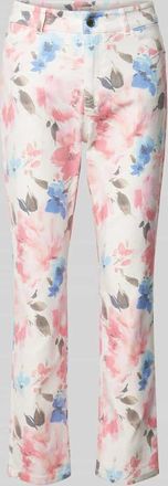 Christian Berg Slim Fit Hose mit verk&uuml;rztem Schnitt