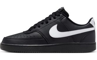 Nike Nike Herren Court Vision Lo Sneaker, Black/White-Black, 47.5 EU