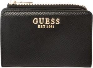 Guess Laurel Saffiano Geldb&ouml;rse - - Accessories - Damen - Schwarzk - ONE SIZE