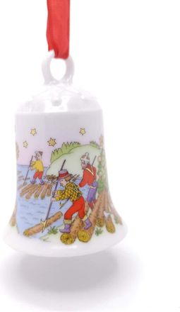 Hutschenreuther Porzellanglocke Weihnachtsglocke 1998 Verpackung
