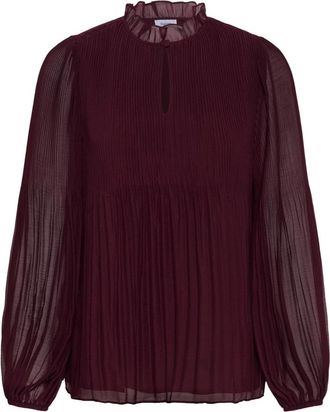 Saint Tropez Bluse - - Blouses & Shirts - Damen - Rot - XS