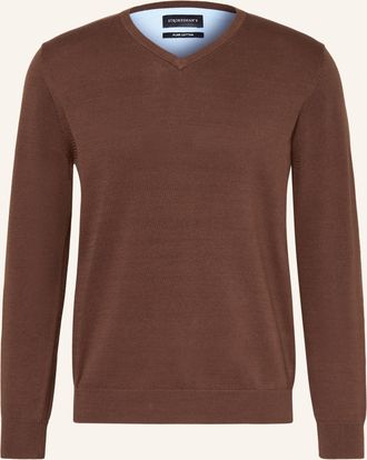 Strokesman's Strokesmans Pullover braun