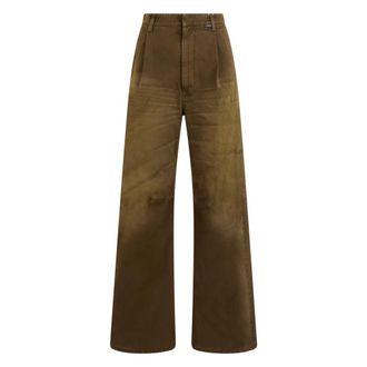 Maison Margiela 5-Pocket Wide Leg Jeans - - Jeans - Damen - Braun - W25