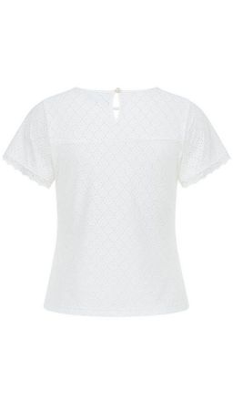 N&uuml;bler Trachtenshirt Trachtenbluse Brigitte in Creme von N&uuml;bler