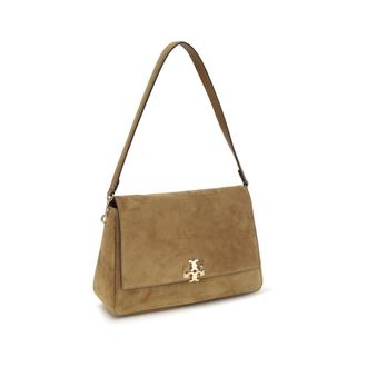 Tory Burch Womens Beige Calf Leather Bos Taurus Shoulder Bag