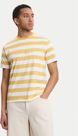 Guess T-Shirt M4YI84 K9XF1 Gelb Regular Fit
