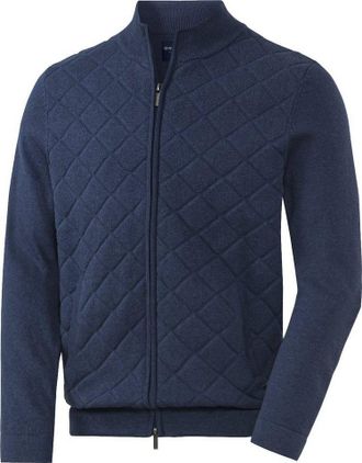 Br&uuml;hl Rautenstrickjacke hautsympathisch dank reiner Baumwolle