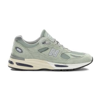 New Balance 991v2 Running Baskets - Homme - Sport - Vert - Taille: 45 EU
