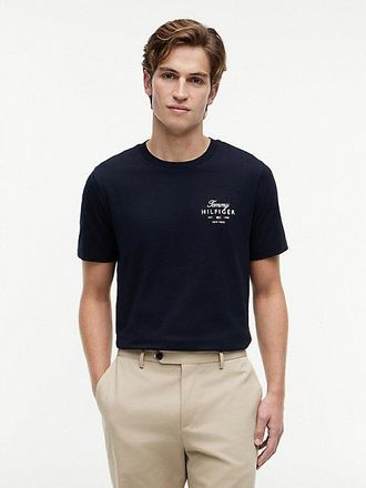 Tommy Hilfiger T-shirt en jersey &agrave; col ras-du-cou et logo