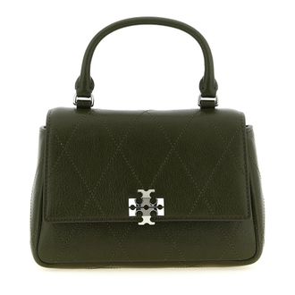 Tory Burch Charlie Mini Handtasche - - Bags - Damen - Gr&uuml;n - ONE SIZE