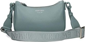 Emporio Armani Femme, Sacs, Bleu, Taille: ONE Size Sac avec imprim&eacute; cerf
