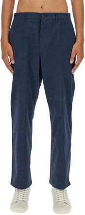 Paul Smith Pantalon Droit D&eacute;contract&eacute; - Homme - Pantalons - Bleu - Taille: W30