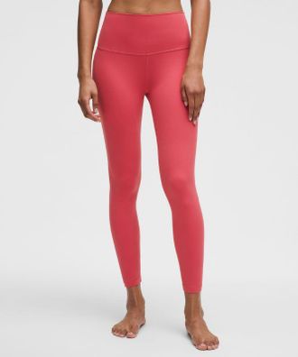 lululemon Align Hose mit hohem Bund f&uuml;r Frauen - 63,5 cm - Gr&ouml;&szlig;e 10 in Desert Red