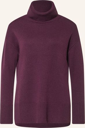 Lilienfels Lilienfels Rollkragenpullover Mit Cashmere lila