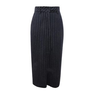 Emma & Gaia 44G189 Midi-Rock - - Skirts - Damen - Blau - M