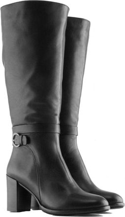 Jilsen Weitschaftstiefel Teresa | XL Schaftweite 44 | Schwarz | Absatz 8 | Gr&ouml;&szlig;e 38 | Weiter Schaft