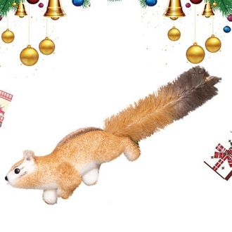 Generic D&eacute;coration de No&euml;l en forme d&eacute;cureuil | Pendentif animal &agrave; suspendre - D&eacute;coration r&eacute;aliste en forme d&eacute;cureuil pour la maison, larbre, lh&ocirc;tel, le centr