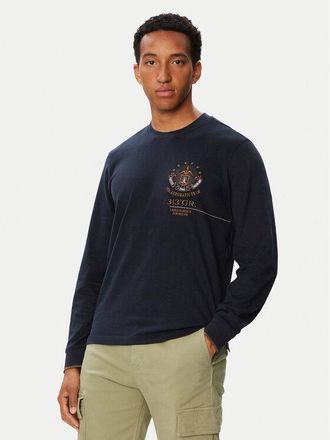 Aeronautica Aeronautica Militare Longsleeve 262TS2573UJ00703 Dunkelblau Regular Fit