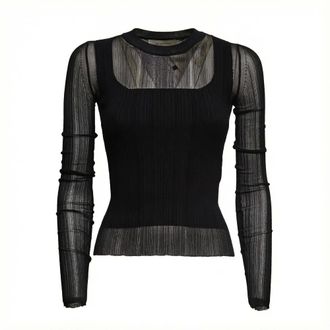 Sportmax Damen, Strickwaren, Schwarzk, LGr&ouml;&szlig;e