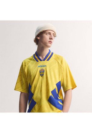 adidas Originals Herren Fu&szlig;balltrikot SCHWEDEN HOME RETRO SVFF 94