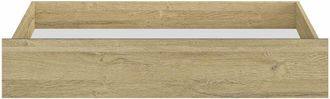 Gami Gami - Tiroir de lit 137 cm pour lit 180x200 cm effet ch&ecirc;ne -zelka