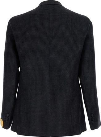 Tagliatore Peak-Lapel Wool Blend Blazer - Gray