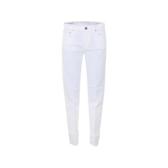 Dondup Damen, Hosen, Wei&szlig;, W25Gr&ouml;&szlig;e