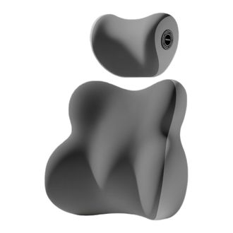 Generico Lendenwirbelst&uuml;tze f&uuml;r Auto, ergonomische Kopfst&uuml;tze aus atmungsaktivem Memory-, Unterst&uuml;tzung f&uuml;r die Kopfst&uuml;tze im Auto, f&uuml;r Reisen, B&uuml;ro, Haus, LKW