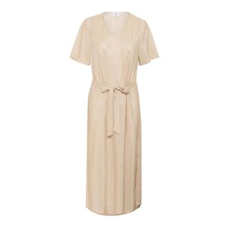 Saint Tropez EvySZ Kleid - - Dresses - Damen - Beige - L