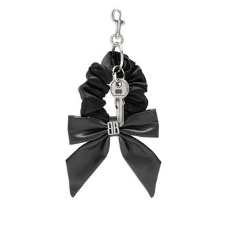 Balenciaga Bow Scrunchie-detail Keyring