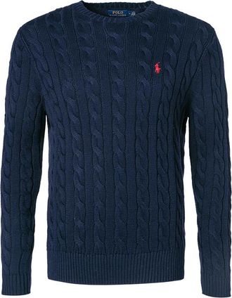 Polo Ralph Lauren Herren Pullover blau unifarben