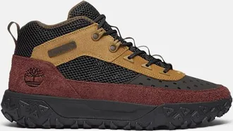 Timberland GreenStride Motion 6 Sneaker f&uuml;r Herren in Schwarz/Burgunderrot, Herren, Schwarz, Gr&ouml;&szlig;e