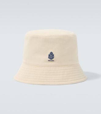 Prada Bob en coton &agrave; logo