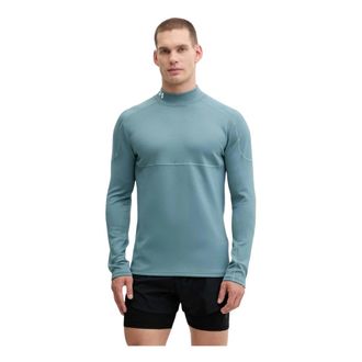 Under Armour Cold Weather Grid LS Mock - - Sport - Herren - Gr&uuml;n - L