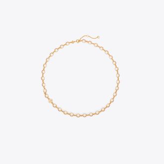 Tory Burch Moondance Halskette mit Perlen