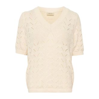 Cream Damen, Strickwaren, Beige, XSGr&ouml;&szlig;e