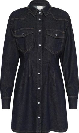 Gestuz Femme, Robes, Bleu, Taille: 38 FR Robes chemises