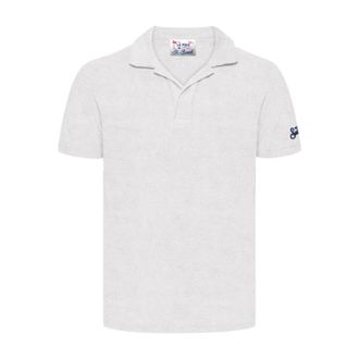 MC2 Saint Barth Homme, Tops, Blanc, Taille: XL Polo Homme en Coton Manches Courtes
