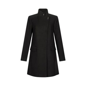 Liu Jo Einreihiger Mantel - - Coats - Damen - Schwarzk - S