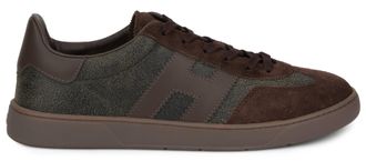 Hogan Mens Trainers Brown Polyamide Sneaker