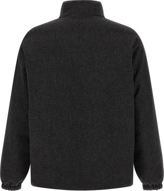 Jil Sander Wool Padded Jacket - Gray