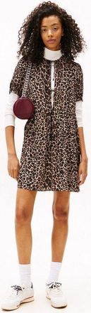 Tommy Jeans A-Linien-Kleid TJW TIE DETAIL MINI DRESS