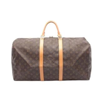Louis Vuitton unisex, Pre-owned, Brun, Taille: ONE Size Sac Week-end en Toile Pre-owned