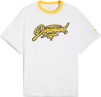 Puma HOOPS x Borussia Dortmund T-Shirt I Herren, Kleidung, Wei&szlig;, XS